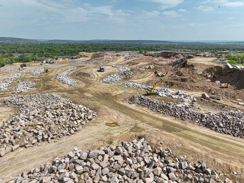 USACE-Spec GRANITE Armor Stone | Central Texas Stone And Aggregate